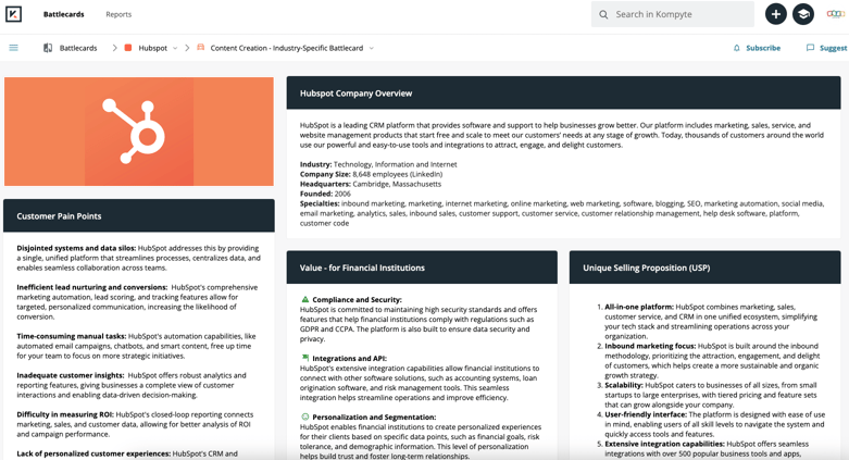 The 9 Sales Battlecards Every Sales Team Needs - with examples